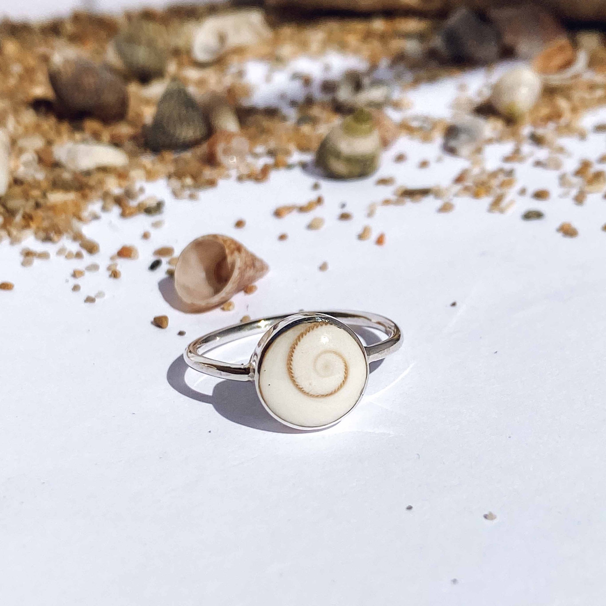Shiva Shell Ring – Wind and Soul